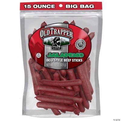 Old Trapper 6042090 15 oz Jalapeno Beef Deli Bagged Stick | Oriental ...