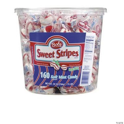 Cell Distributors Sweet Stripes Soft Mint Candy Tub