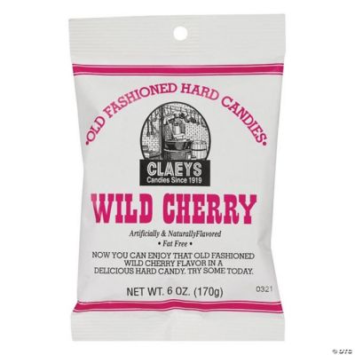 Claeys Candies 651 Wild Cherry Hard Candy 6 oz | Oriental Trading
