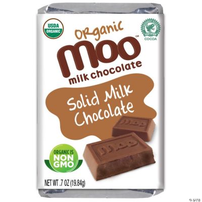 Moo Chocolates - Chocolate Mixed Mini Natural - Case of 14-.07 OZ ...