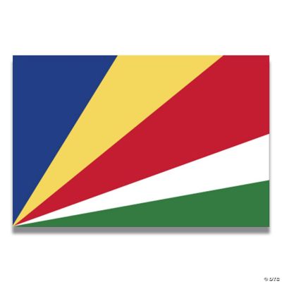 Magnet Me Up Seychelles Seychellois Creole Flag Car Magnet Decal, 4x6 ...