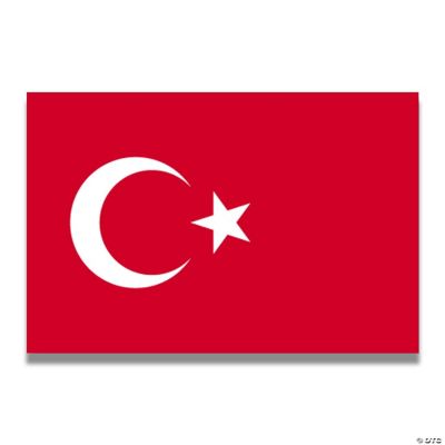 Magnet Me Up Turkey Turkish Flag Car Magnet Decal, 4x6 Inches, Heavy ...