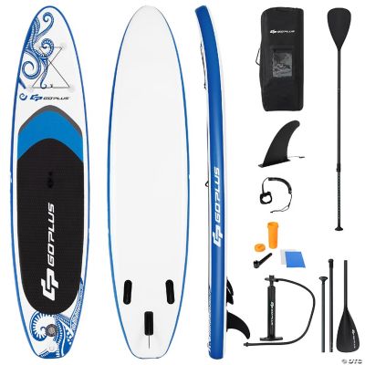 Goplus 10.5' Inflatable Stand Up Paddle Board 6'' Thick SUP W/Carrying ...