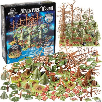 Monster Protectors Adventure Terrain 91Pc Painted Forest Tree Set Fully ...