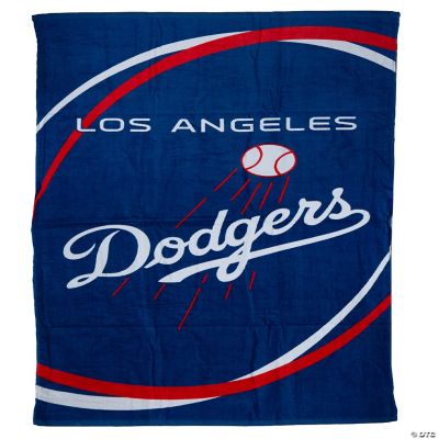 Los Angeles Dodgers Circle Logo - Fiber Reactive Pool/Beach/Bath Towel ...