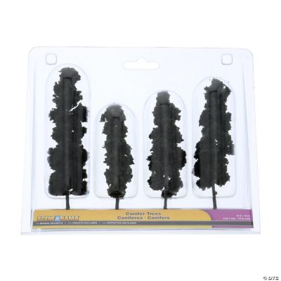 Woodland Scenics Scene-A-Rama Trees, Conifer Trees, 4/Pkg. | Oriental ...
