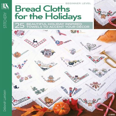 Leisure Arts 25 Bread Cloths For The Holidays Bk | Oriental Trading