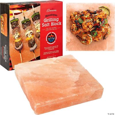 Cameron's Himalayan Pink Salt Block for Grilling (8"x8"x1.5") Barbecue ...