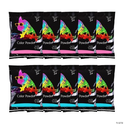 Chameleon Colors Blue and Pink Gender Reveal Powder, 70 Gram Individual ...