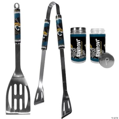 Jacksonville Jaguars 2 pc Tailgater BBQ Set and Salt and Pepper Shaker ...