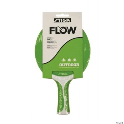 Escalade Sports T1285G Stiga Flow Outdoor Table Tennis Racket- Green ...