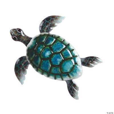 Sea Turtle Wall Plaque 11 inches