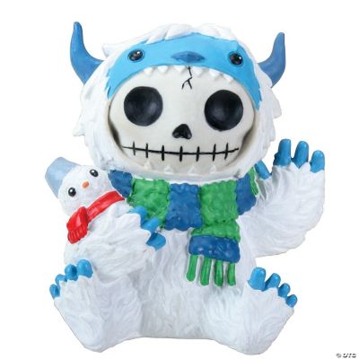Furrybones Yeti Skeleton in Abominable Snowman Costume Figurine ...