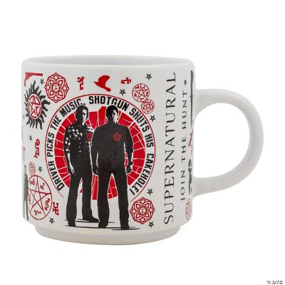 Supernatural "Join The Hunt" Single Stackable Ceramic Mug Holds 13 ...