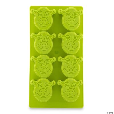 Shrek Reusable Silicone Ice Cube Tray Makes 8 Cubes | Oriental Trading