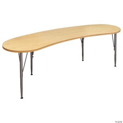 Tot Mate Curved Table, Adjustable Height 14" to 23", Ready-To-Assemble ...