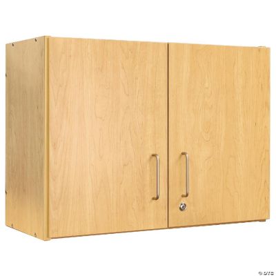 Tot Mate 2-Level Wall Cabinet, Assembled (Maple)