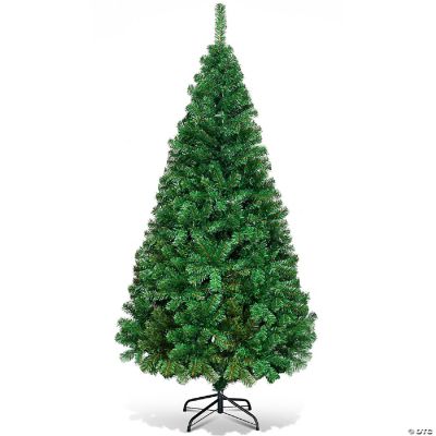 Costway 5Ft Artificial PVC Christmas Tree W/Stand Holiday Season Indoor ...