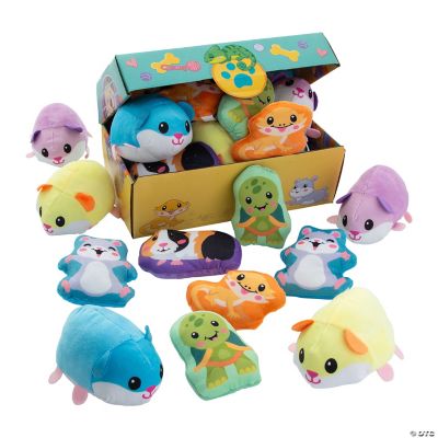 12" x 7 1/4" Stuffed Pets Treasure Chest Assortment - 24 Pc. | Oriental ...