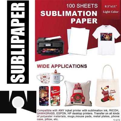SUBLIPAPER Dye Sublimation Transfer Paper for Sawgrass, Epson and ...