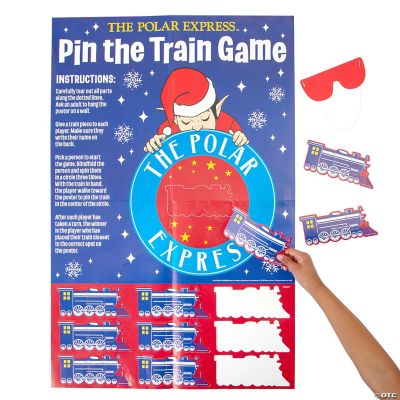 The Polar Express™ Pin the Train in the Circle Game - 2 Pc. | Oriental ...