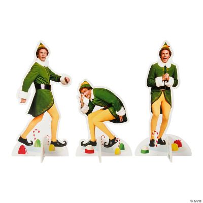 9 1/2" – 14" Buddy the Elf™ Foam Tabletop Centerpiece Set - 3 Pc.