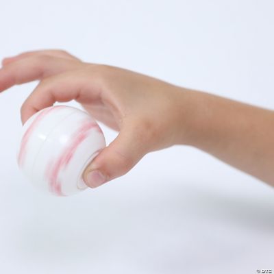 2" x 1 3/4" Christmas Fidget Spinner Twist Ball Toys - 12 Pc ...