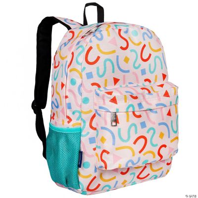 Confetti Peach 16 Inch Backpack | Oriental Trading