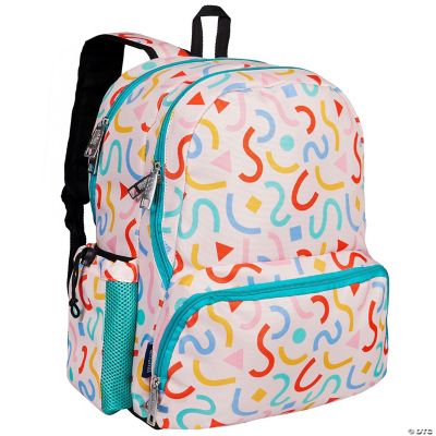 Confetti Peach 17 Inch Backpack