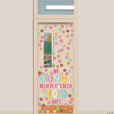 100th Day Donuts Sprinkled with Fun Door Decorating Kit - 114 Pc ...