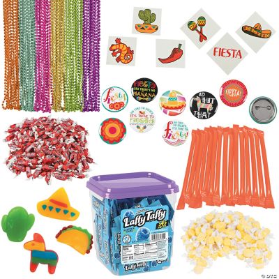Fiesta Candy & Favors Throw Kit - 1120 Pc.
