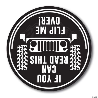 Magnet Me Up If You Can Read This Flip Me Over Jeep Offroading Magnet ...
