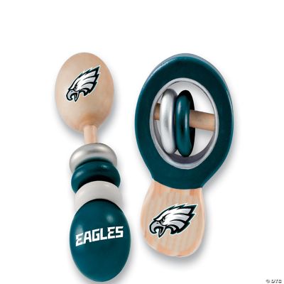Philadelphia Eagles - Baby Rattles 2-Pack | Oriental Trading