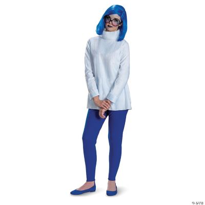 Women's Deluxe Disney/Pixar Inside Out 2 Blue Sadness Costume ...