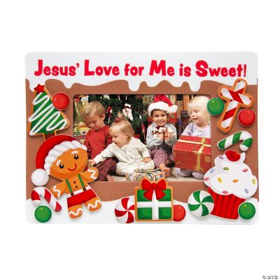 6 3/4" x 5" Jesus Love for Me is Sweet Magnet Craft Kits - Makes 12 ...