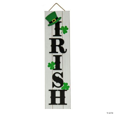 National Tree Company 24" "Irish" Sign Porch Décor