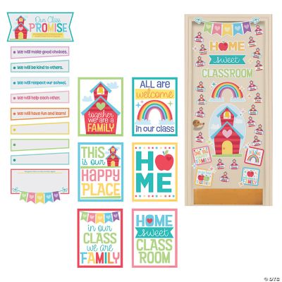 Better Together Multicolor Cardstock Classroom Wall Decorating Kit – 21 Pc.