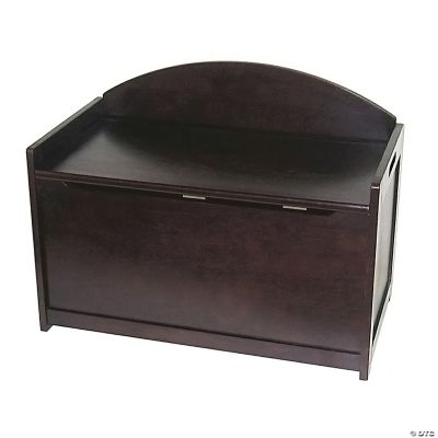 Kids Toy Chest, Espresso Finish | Oriental Trading