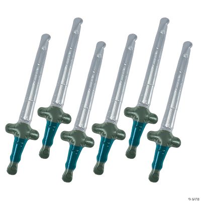 2 Ft. Inflatable Knight's Dragon-Slaying Vinyl Swords - 6 Pc ...