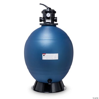 18-Inch Top Mount Swimming Pool Sand Filter with 6-Way Valve