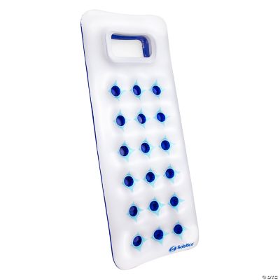 69" White and Blue Inflatable Window Lounger Mattress Pool Float ...