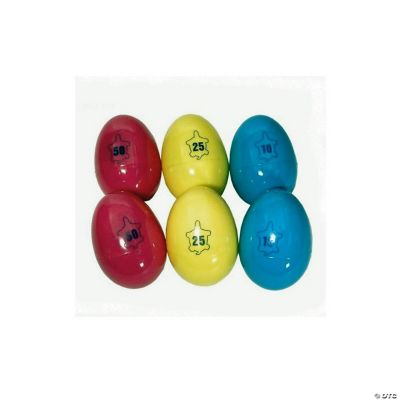 Pack of 6 Baby Turtle Eggs Dive Game Swimming Pool Toys 2.5'