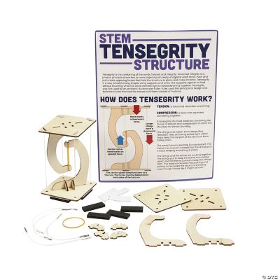 STEM Tensegrity Activity Learning Challenge Structure Stand Craft Kits ...