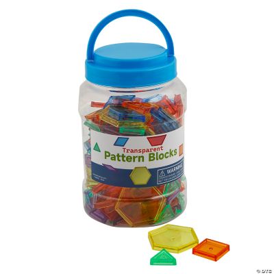 Translucent Shape Multicolor Plastic Counters in Jar – 140 Pc ...