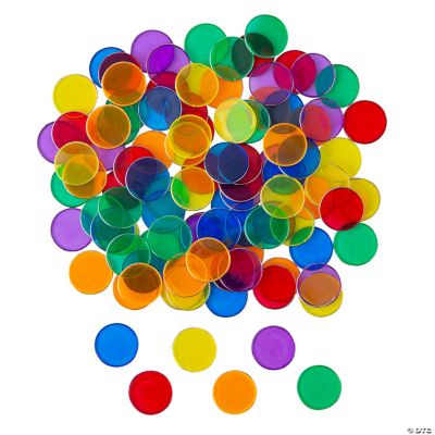 3/4" Magnetic Multicolor Plastic Counting Chips – 100 Pc. | Oriental ...