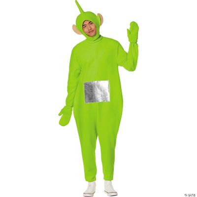 Adults Teletubbies™ Green Dipsy Polyester Jumpsuit Costume | Oriental ...