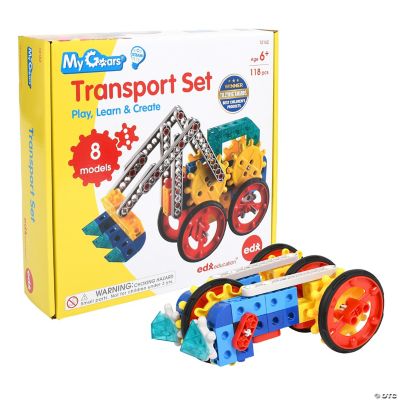 edxeducation My Gears - Transport Set - 118-Piece Model Set | Oriental ...
