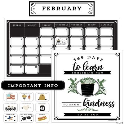Farmhouse Calendar | Oriental Trading