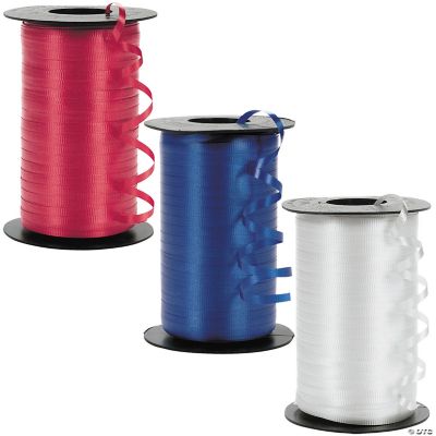Patriotic Polypropylene Curling Ribbon Assortment - 3 Pc. | Oriental ...