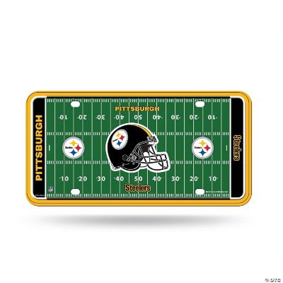 NFL Pittsburgh Steelers Field License Plate | Oriental Trading